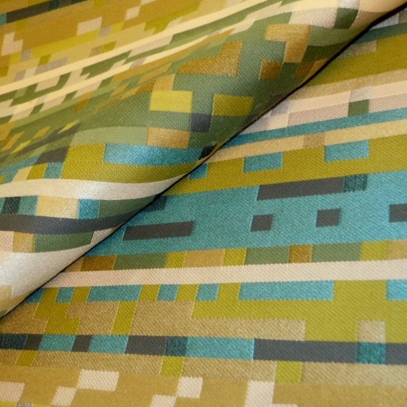 Maharam | Office | Anagram Electric Graphic Green Hospitality Fabric ...